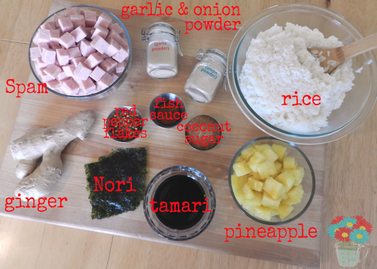 Healthy Spam Musubi Bowl