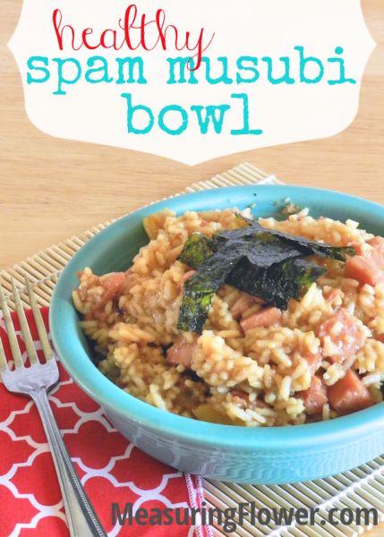 Healthy Spam Musubi Bowl